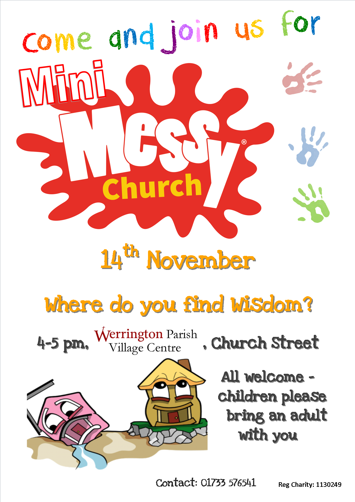 Mini Messy Church: 14th Nov - Werrington Parish Church